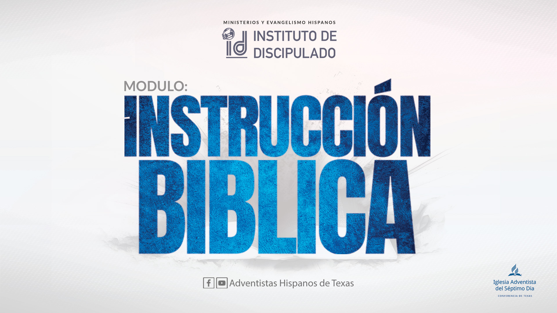 Instrucción Bíblica - Instituto de Discipulado